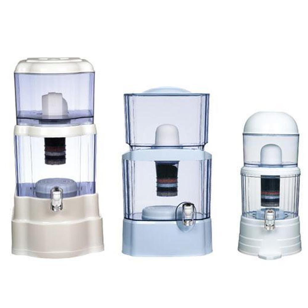 8 Stage Benchtop Water Filter - Ceramic Mineral Stone Carbon Purifiers ...