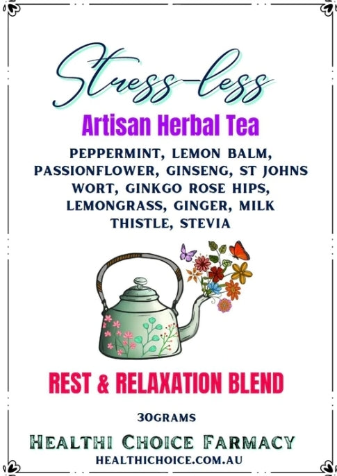Artisan Herbal Blend- Stress Zapper – Natural Fusion Australia